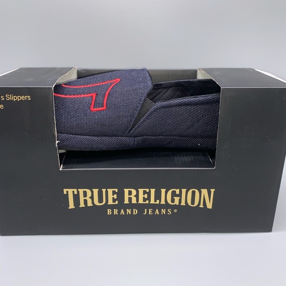 True Religion | Shoes | True Religion Men Dark Indigo Denim House ...
